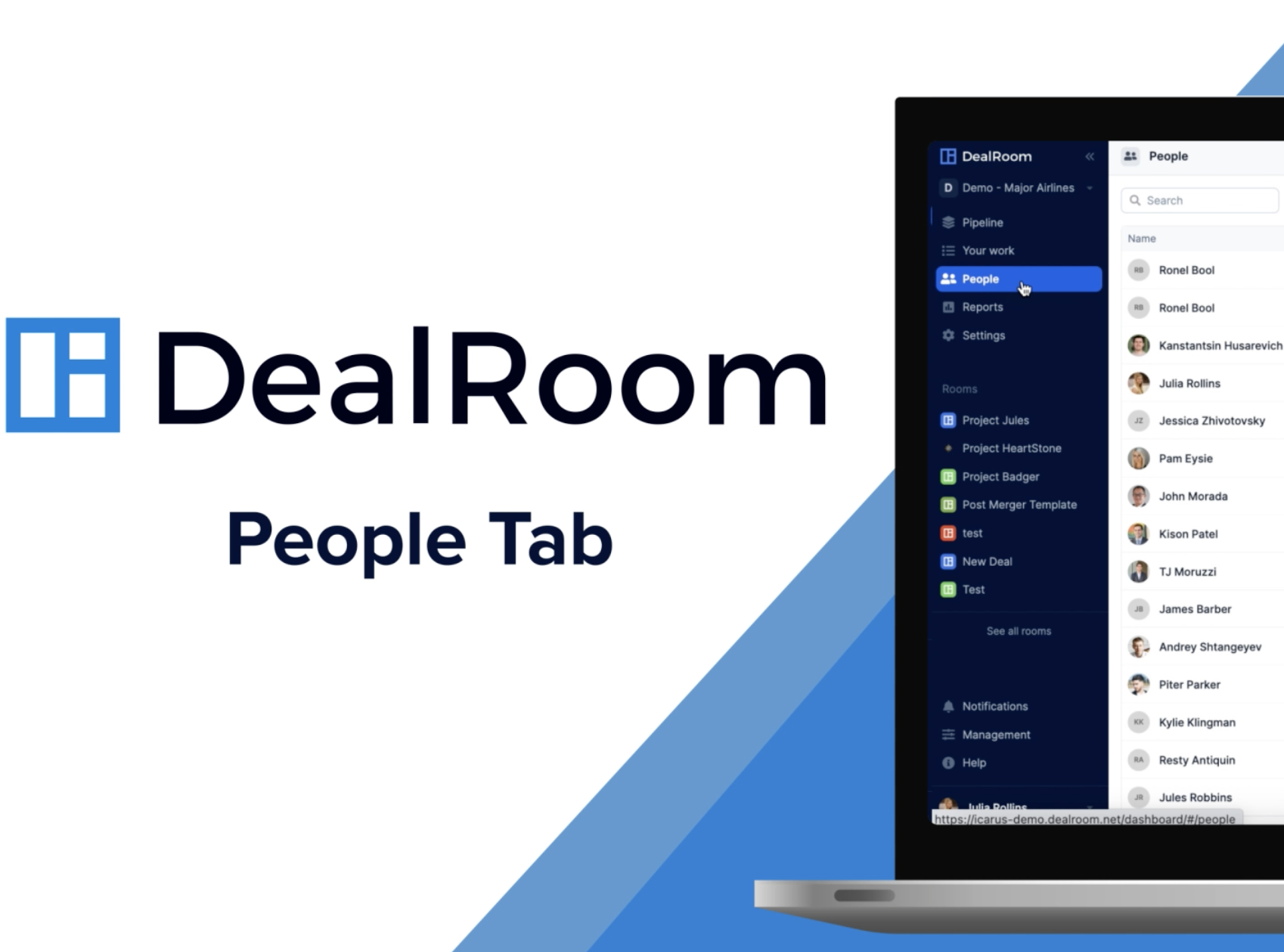People Tab - DealRoom Tutorial Videos People Tab - DealRoom Tutorial Videos